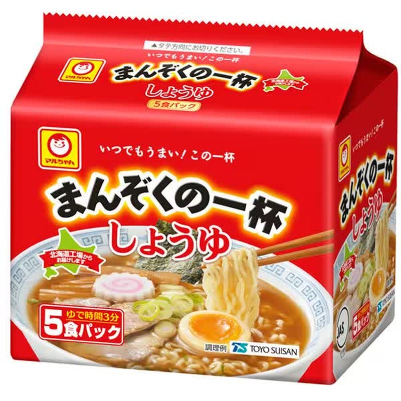 Get Maruchan Manzoku Soy Sauce Ramen 5P 83g x5 Delivered | Weee! Asian ...