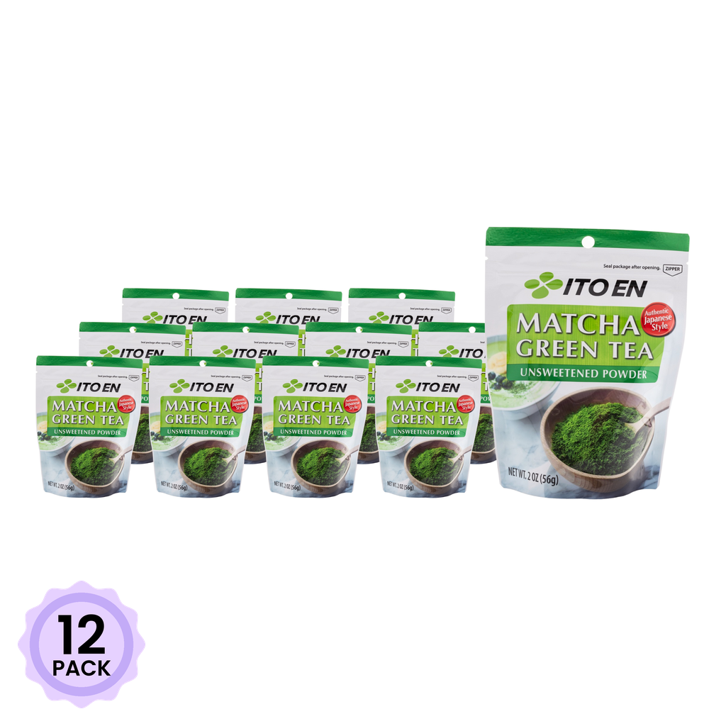Get Itoen Matcha Green Tea Unsweetened Powder 2 oz*12 pack Delivered ...