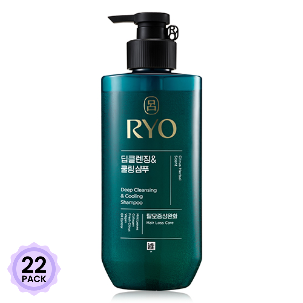 Get Ryo Scalp Deep Cleansing Shampoo 480 ml*22 pack Delivered | Weee ...