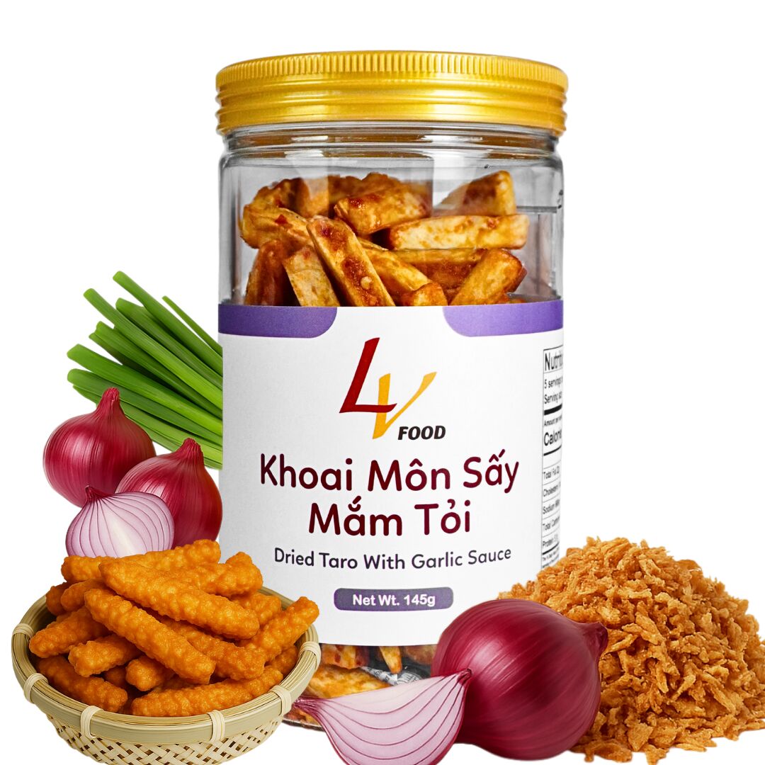 Get LV Food Dried Taro With Garlic Sauce-5.12oz Delivered | Weee! Asian ...