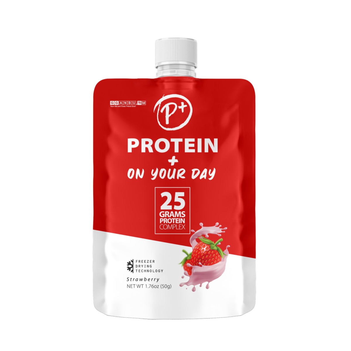 Get P+ Protein + On Your Day Whey Protein Shake Individual Pouch ...