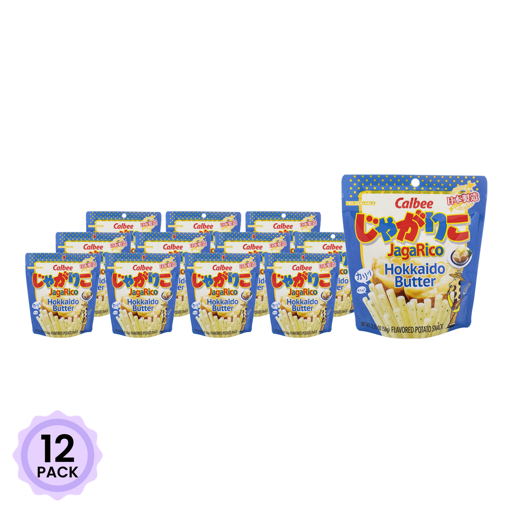 Get Calbee Jagarico Hokkaido Butter 58 g*12 pack Delivered | Weee! Asian Market