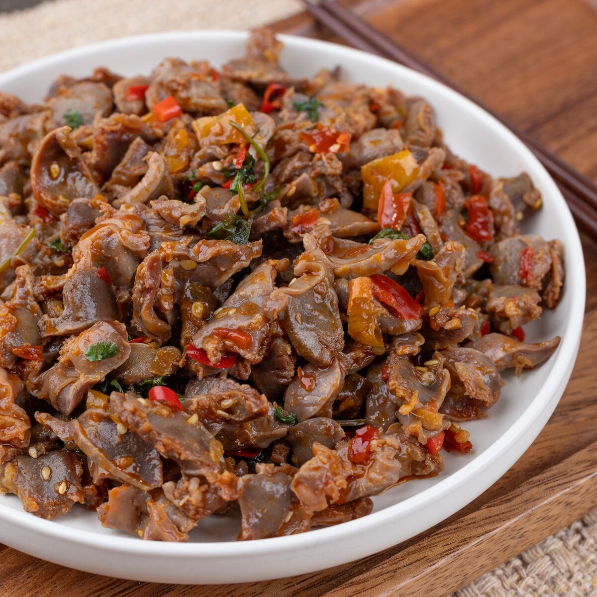 Get Stir-fried Pickled Pepper Chicken Gizzard 1lb Delivered | Weee ...