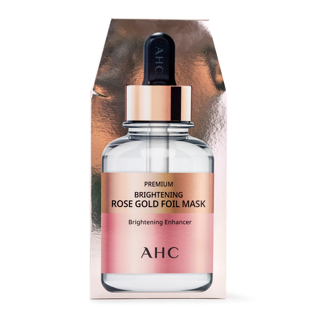Get AHC Premium Brightening Rose Foil Mask 5 Sheets Delivered | Weee ...
