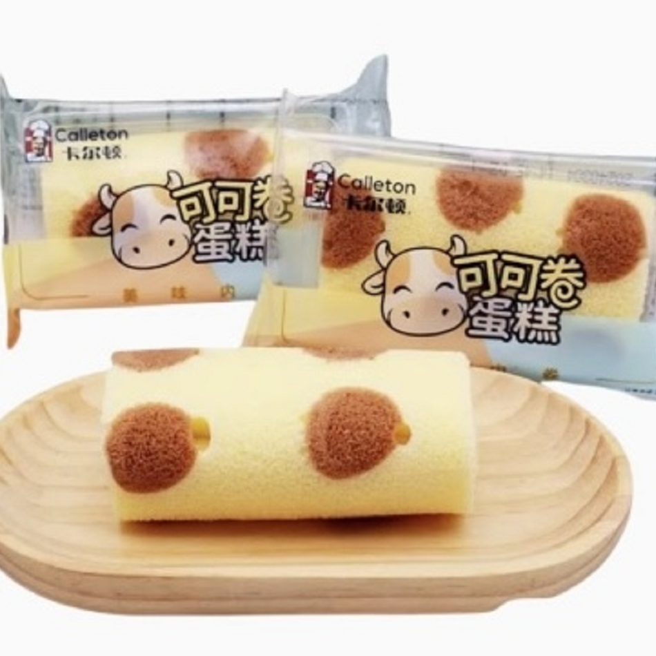 卡尔顿 可可卷蛋糕65g*10枚 - Weee!