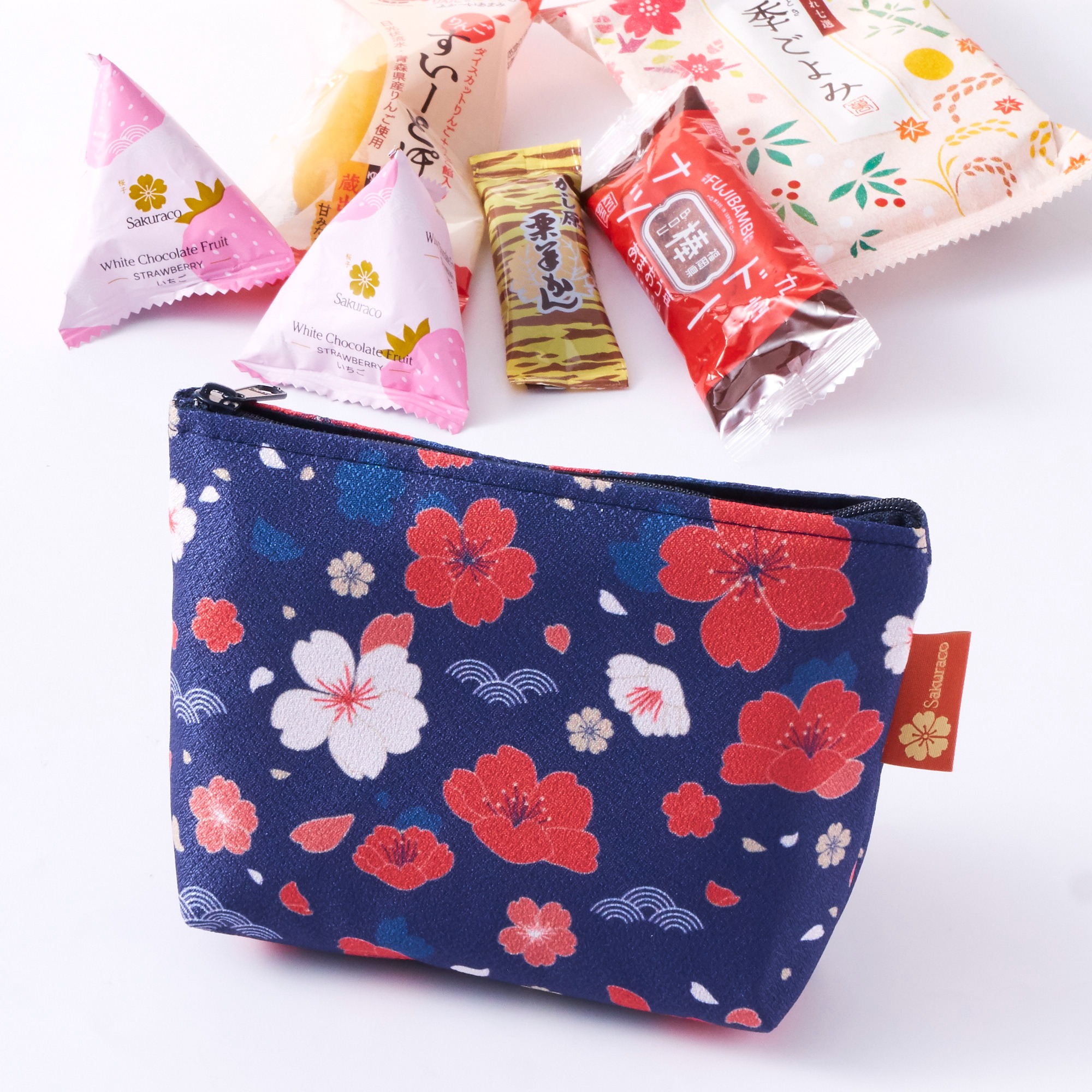 Get Sakuraco Japanese Premium Zipper Pouch Delivered | Weee! Asian Market