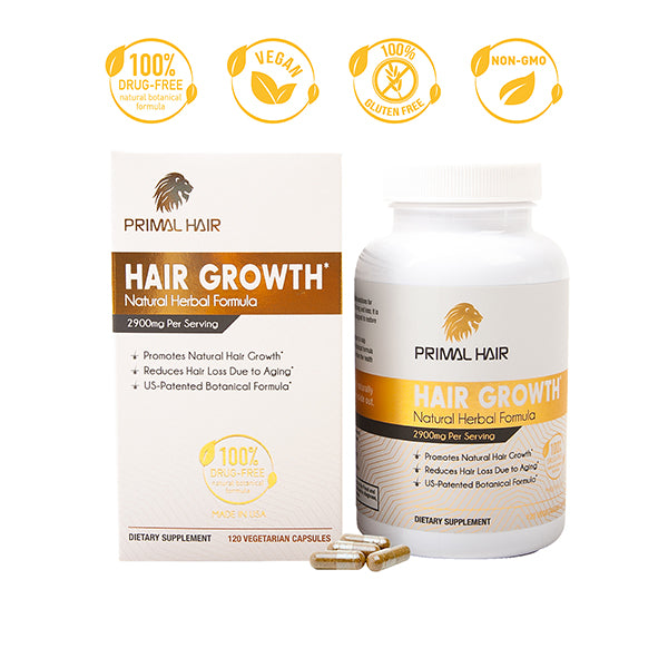 Get PRIMAL HAIR - All Natural Hair Supplement For Men & Women Delivered ...