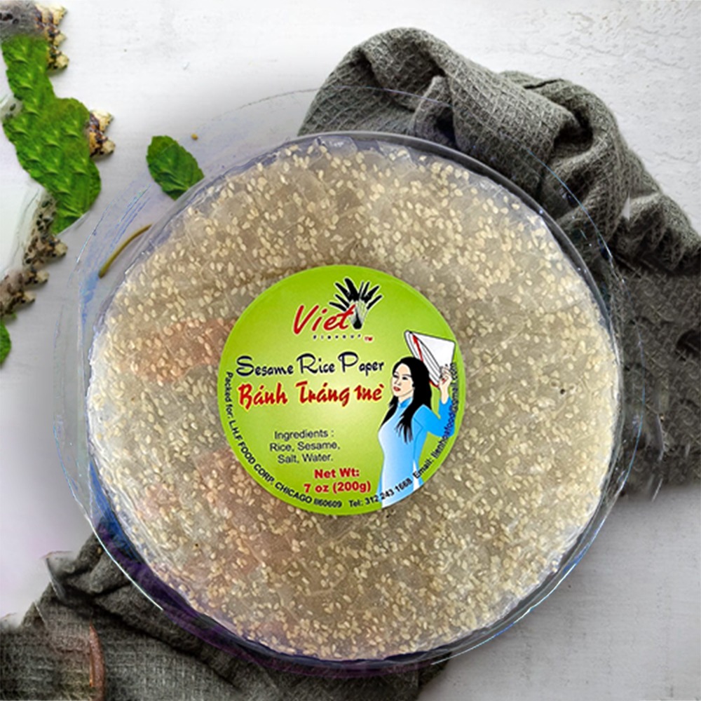 Get White Sesame Rice Paper Cracker Delivered | Weee! Asian Market