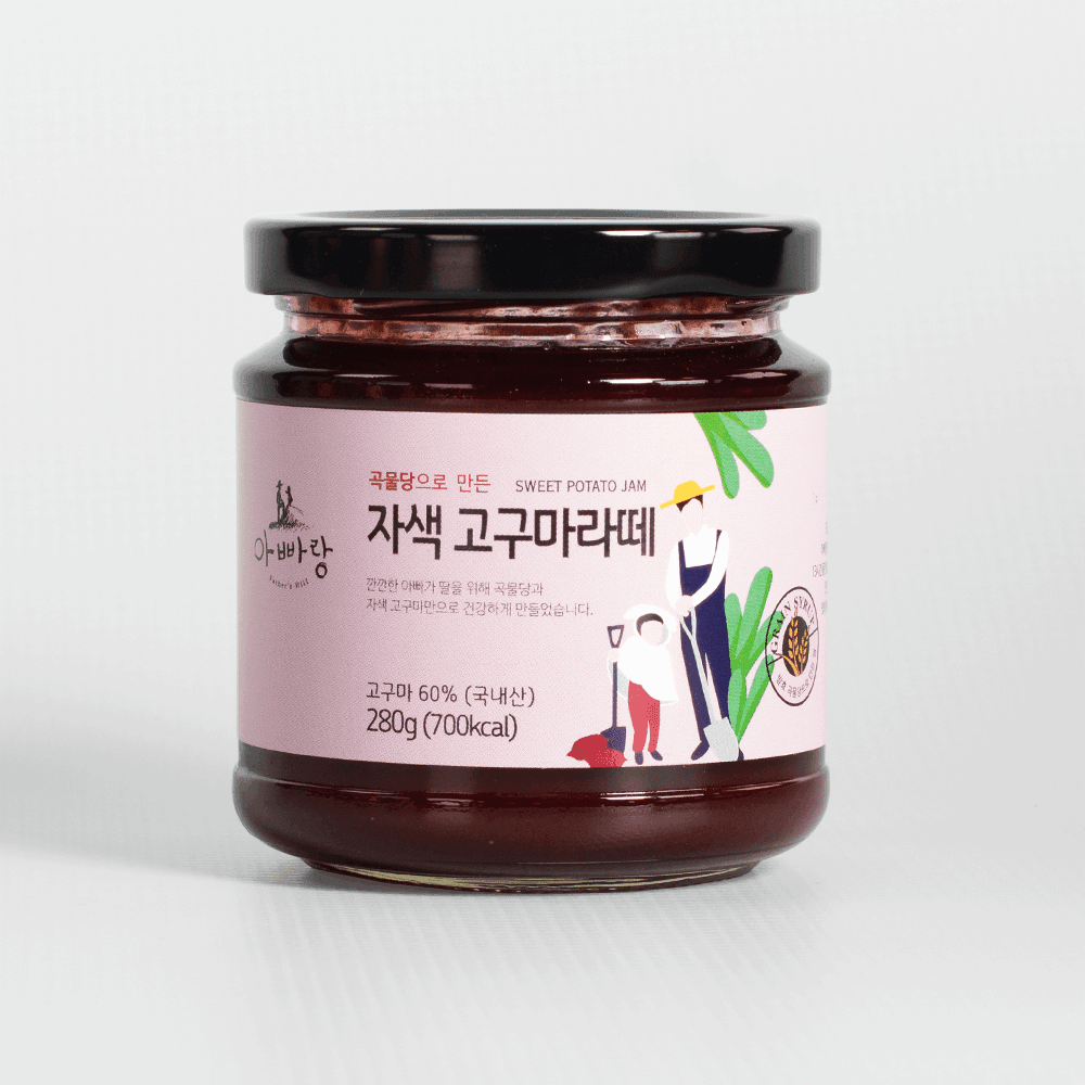 Get Korean Fruit Jam (No Added Sugar) Purple Sweet Potato 1 each ...