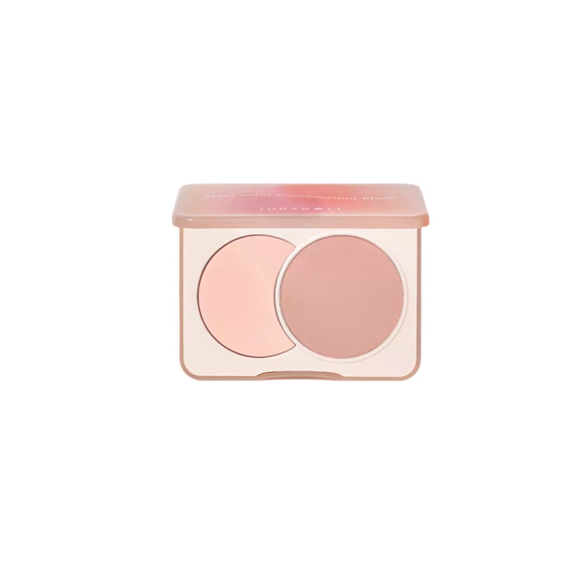 Get JUDYDOLL | Dual Color Blush #D06 Light Peach+Smoke Pink Delivered ...
