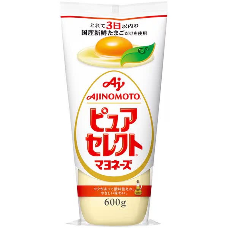 Get Ajinomoto Pure Select Mayonnaise 600g 1 each Delivered | Weee ...
