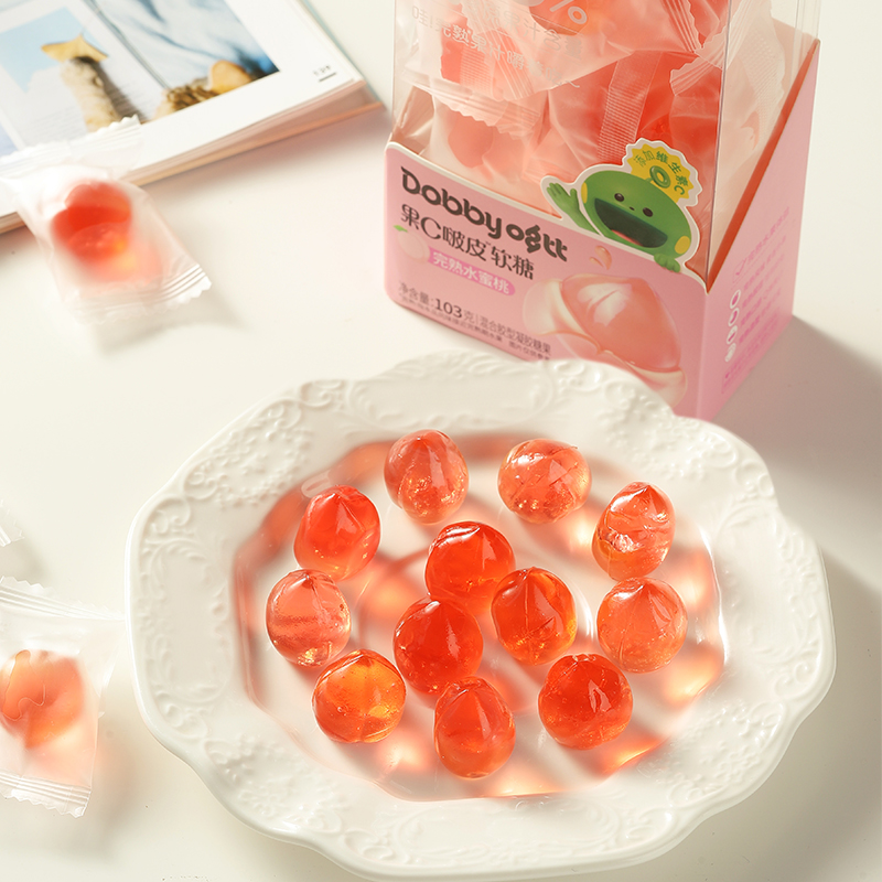 Get Dobby Peach Soft Candy 2 boxes Delivered | Weee! Asian Market