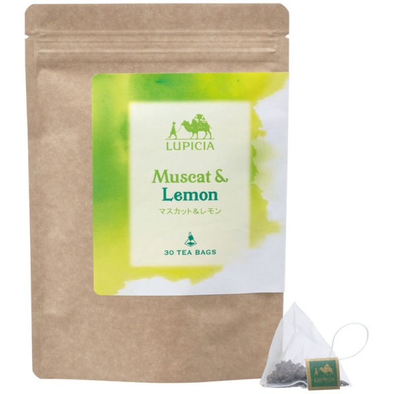 Lupicia Limited Edition Tea Bags Muscat & Lemon (Contains 30 Bags) - Weee!