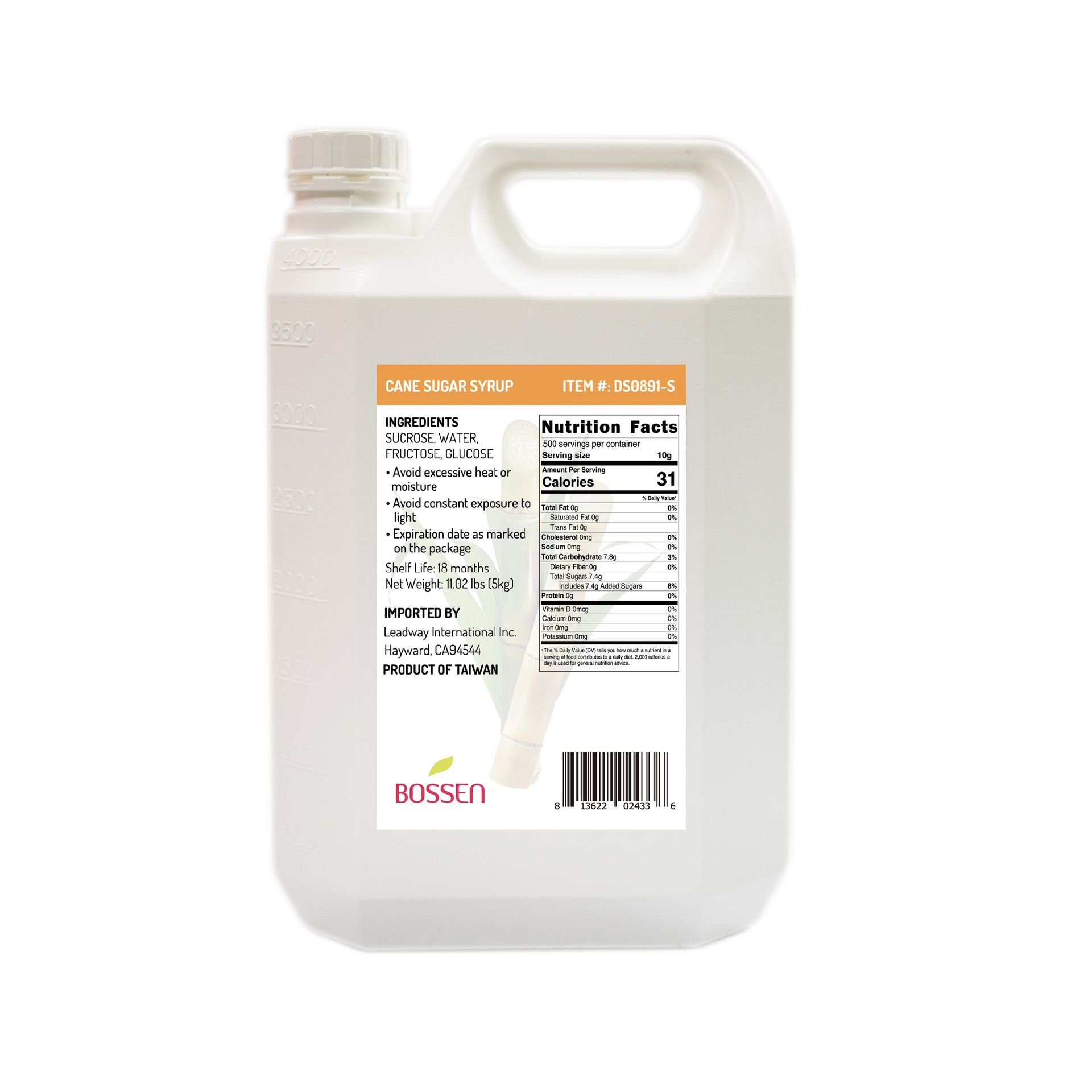 Get Bossen Cane Sugar Syrup 11 lb Bottle Delivered | Weee! Asian Market