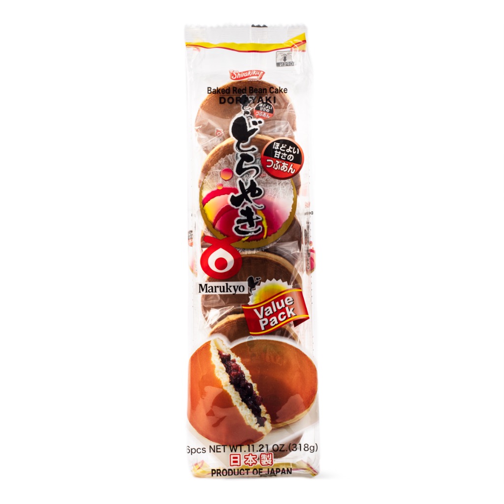 Get Marukyo Dorayaki Baked Red Bean Cake 6pcs Delivered | Weee! Asian ...