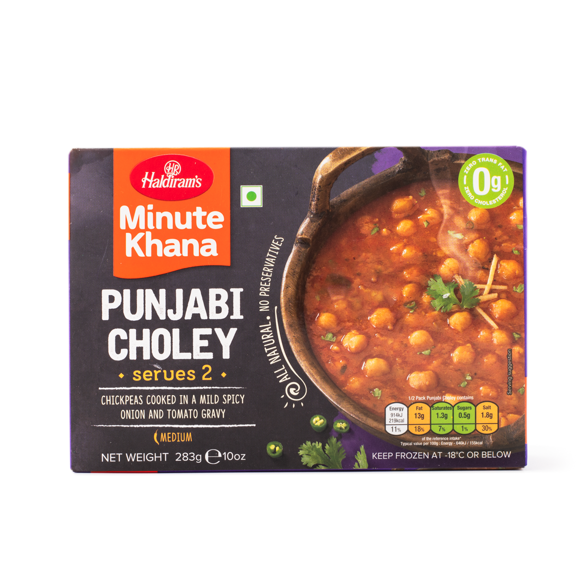 Get Haldirams Minute Khana Punjabi Choley (Chick Peas) Delivered | Weee ...