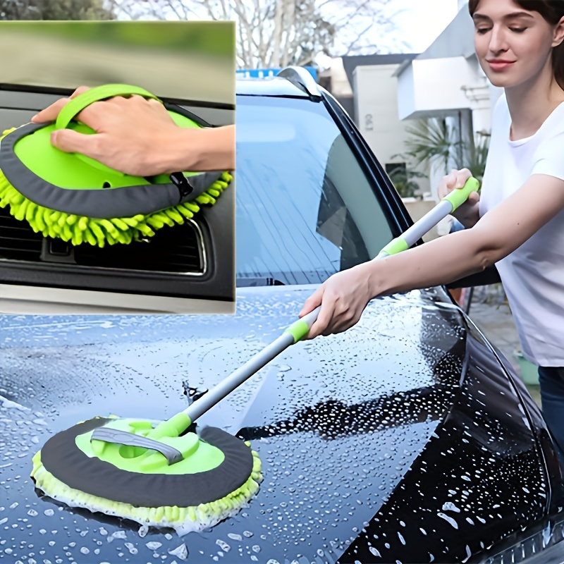 Get Car Wash Brush Mop with 47.5" Long Handle Kit Delivered | Weee ...