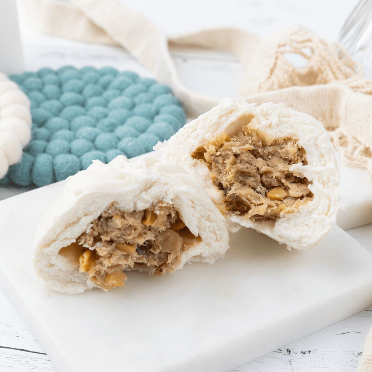 Get Chicken Steamed Buns w. Eggs 3pcs 1 each Delivered | Weee! Asian Market