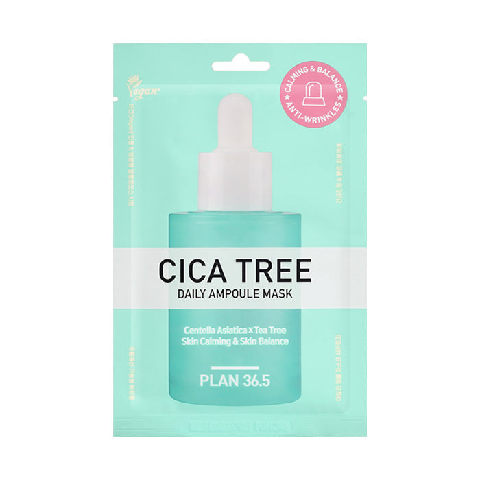 Get PLAN 36.5 Cica Tree Daily Ampoule Mask Single Delivered | Weee ...