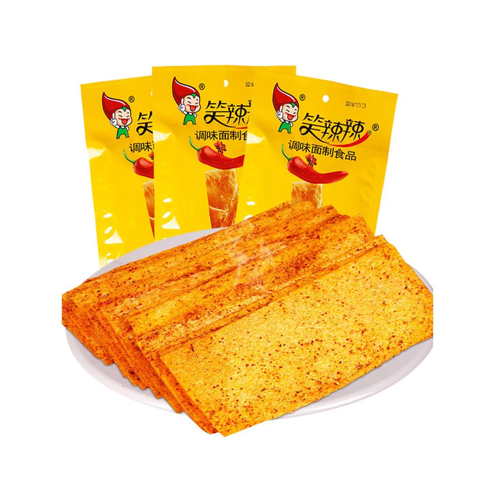 Get Spicy Indian flying cake spicy strip 14g*3 packets Delivered | Weee ...