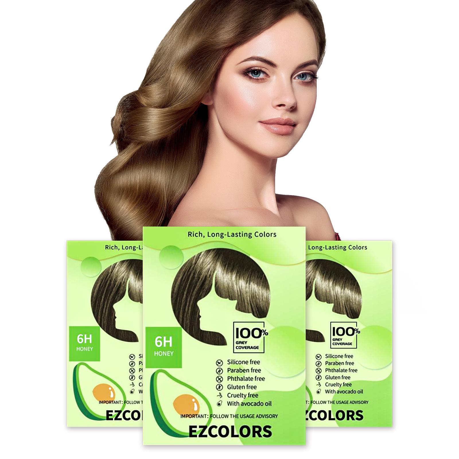 Get Permanent Hair Color with Avocado Oil, Bubble Hair Color, Honey ...