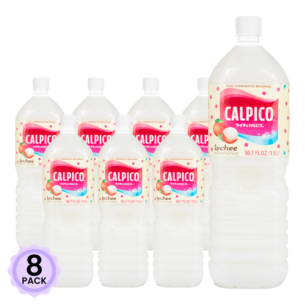 Get Calpico Non-Carbonated Soft Drink, Lychee Flavor 50.7 oz*8 pack Delivered | Weee! Asian Market