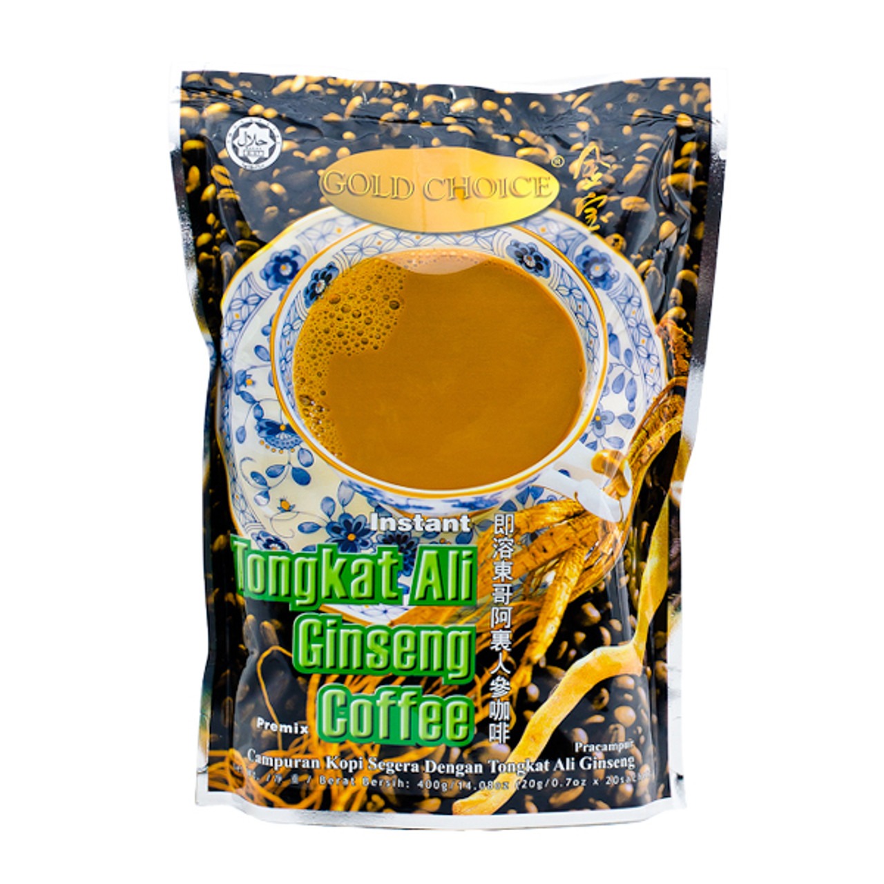 Get Gold Choice Instant Tongkat Ali Ginseng Coffee Pre Delivered | Weee ...