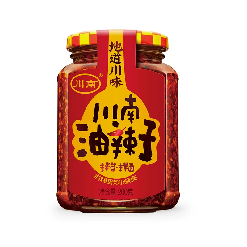Get Sichuan oil poured spicy sauce with spicy sauce 200g*1 bottle Delivered | Weee! Asian Market