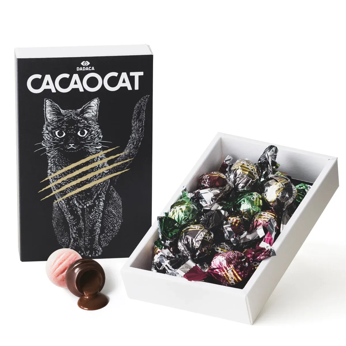 Get [2024 Valentine's Gift] Cacao Cat Chocolate Mix 13 pieces BLACK 1 ...