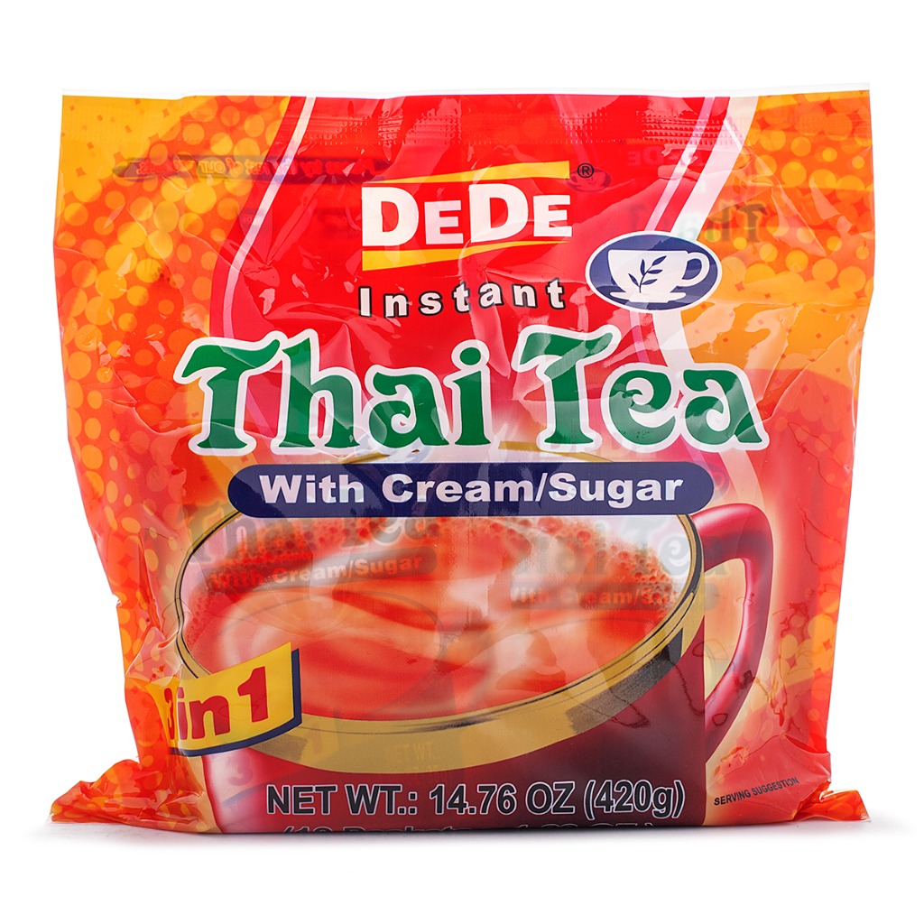 Get DeDe 3 in 1 Instant Thai Tea Mix 1.23 oz*12 pack Delivered | Weee ...