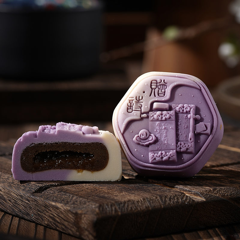 Get 2025 Mid-Autumn Mooncake [Orchid Latte SoftCenter] Delivered | Weee! Asian Market