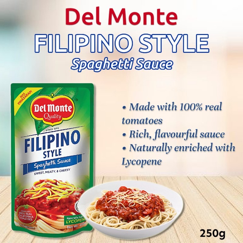 Get Del Monte Filipino Style Spaghetti Sauce 250g Delivered | Weee ...