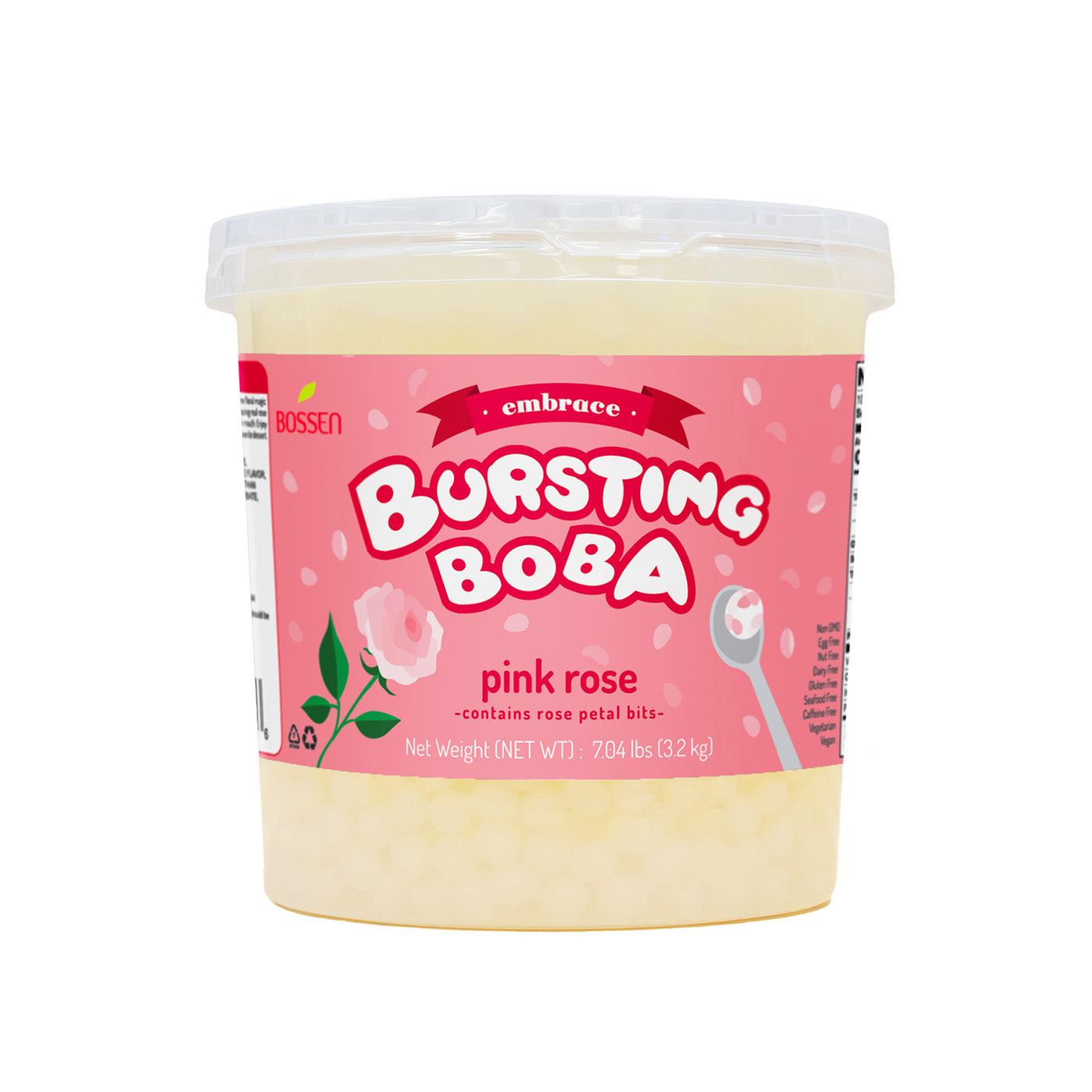 Get Bossen Bursting Boba Embrace - Rose (7.04 lbs) Delivered | Weee ...