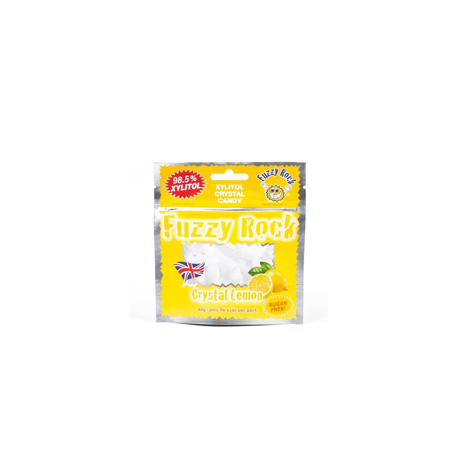 FUZZY ROCK Sugar-Free Xylitol Candy Lemon 40g(1.41oz) - Weee!