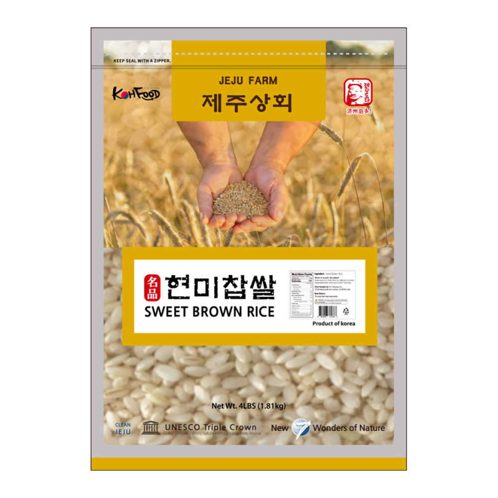 Get KOREA JEJU FARM SWEET BROWN RICE Delivered | Weee! Asian Market