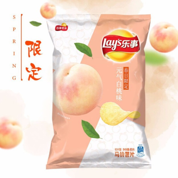 Get Lay's Potato Chips White Peach Flavor Delivered | Weee! Asian Market