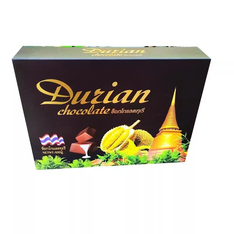 Get Malaysian durian flavored sandwich chocolate 1 box Delivered | Weee ...