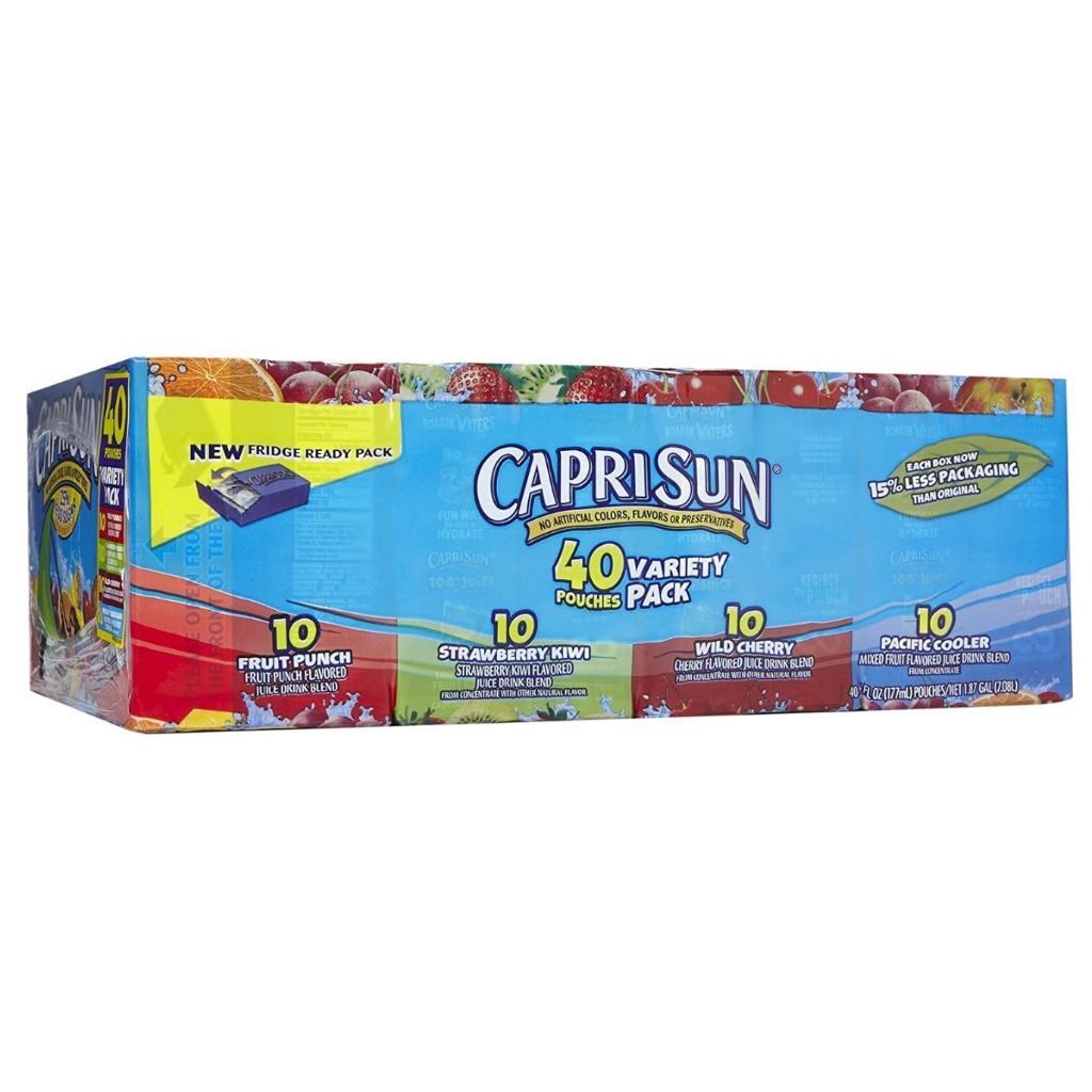 Capri Sun 4 Flavor Variety Pack, 40 ct - Weee!