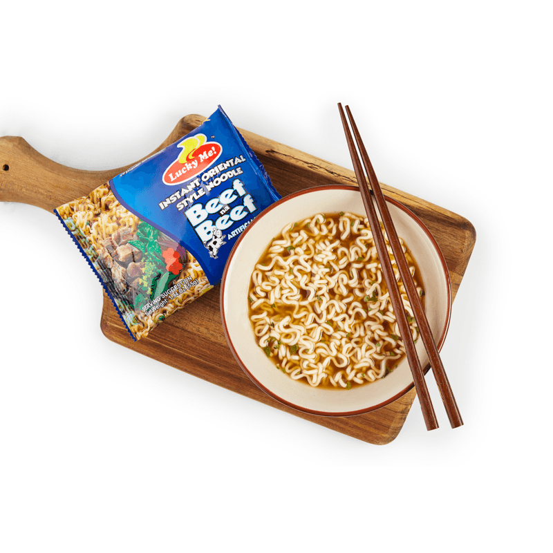 Lucky Me Beef na Beef Instant Noodles - Weee!