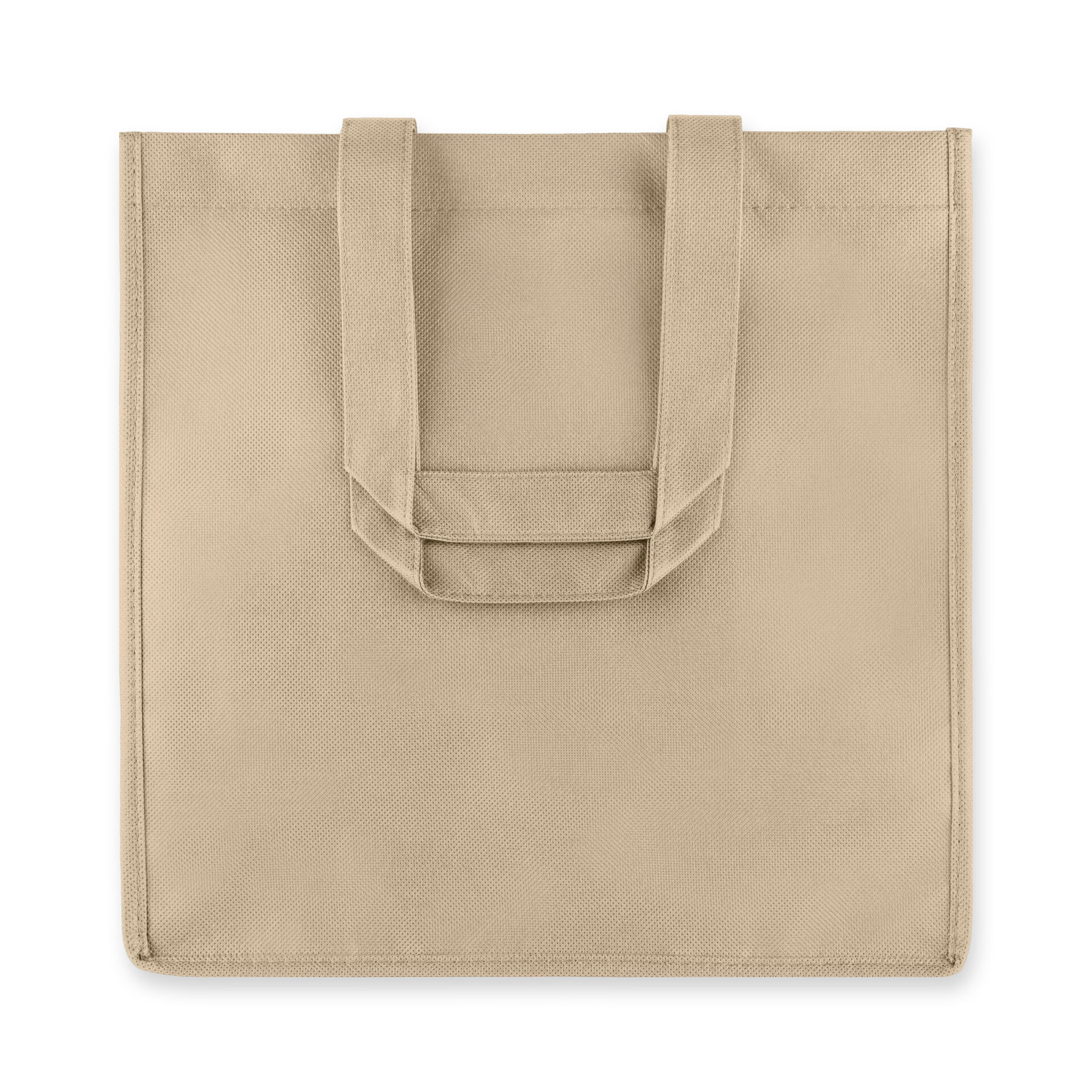 Get 6 Bottle Non Woven Tote In Beige by True Delivered | Weee! Asian Market