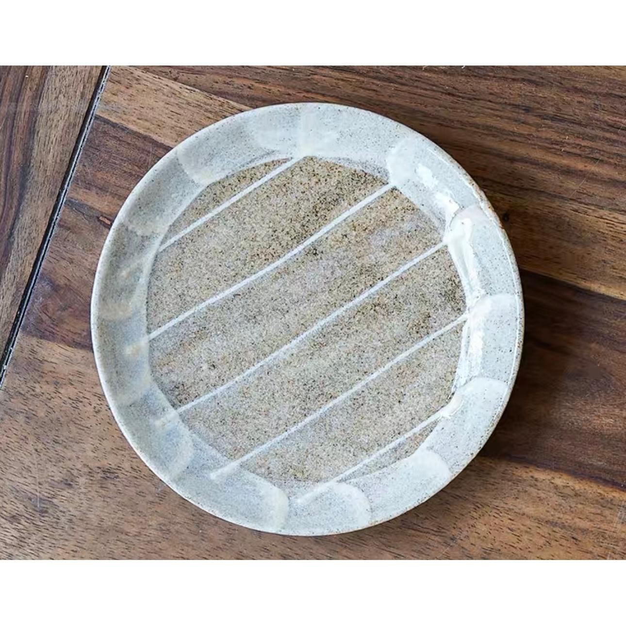 Get Japan Seto Ware Touji Gama Series Plate Brown Delivered | Weee ...