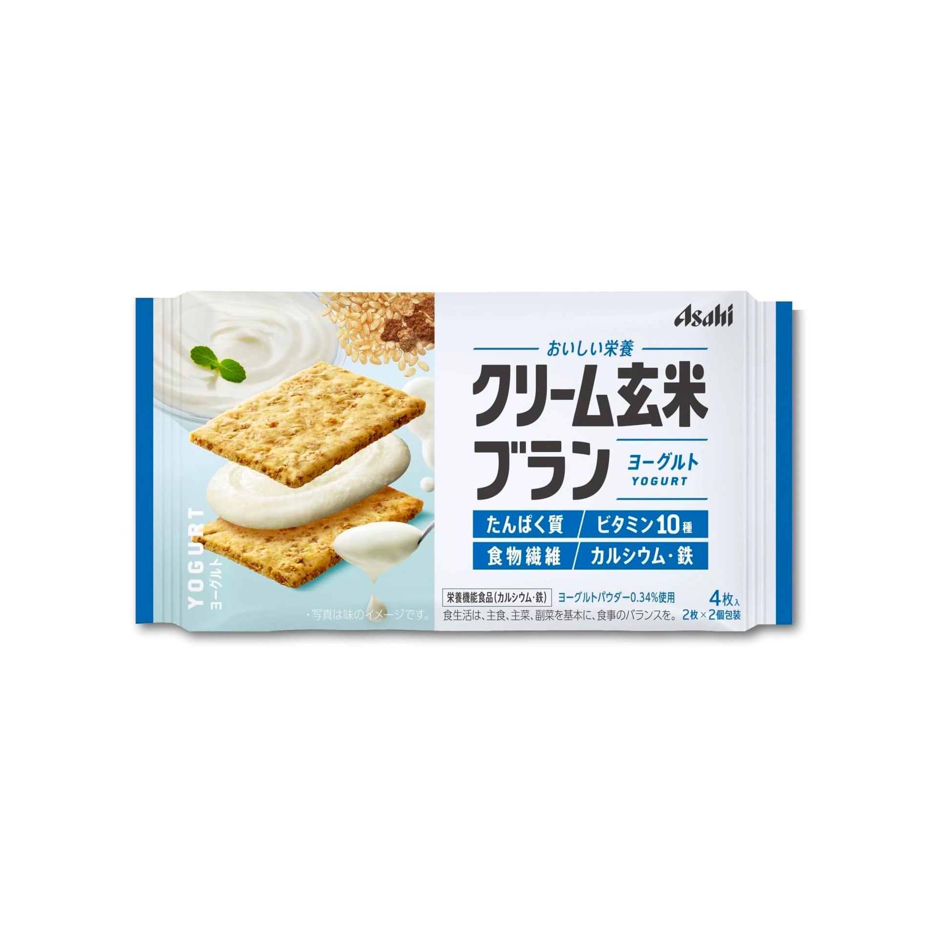 朝日酸奶奶油脆酸味饼干 72g - Weee!