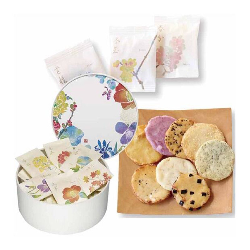 Get GINZA AKEBONO 24 Season Senbei Assortment 36 pcs Delivered | Weee ...