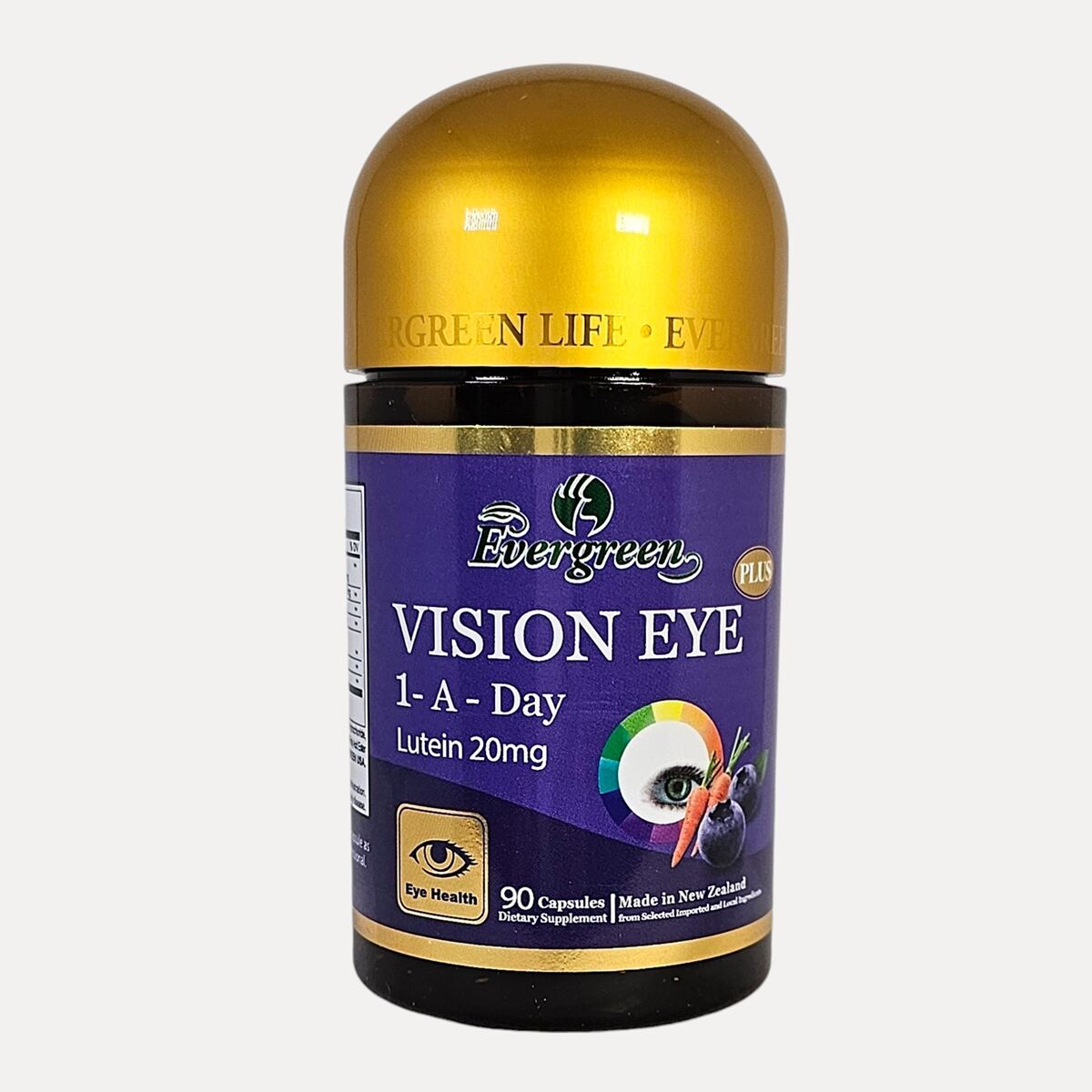 Get Evergreen Vision Eye Plus 1-A-Day 90 Capsules Delivered | Weee ...