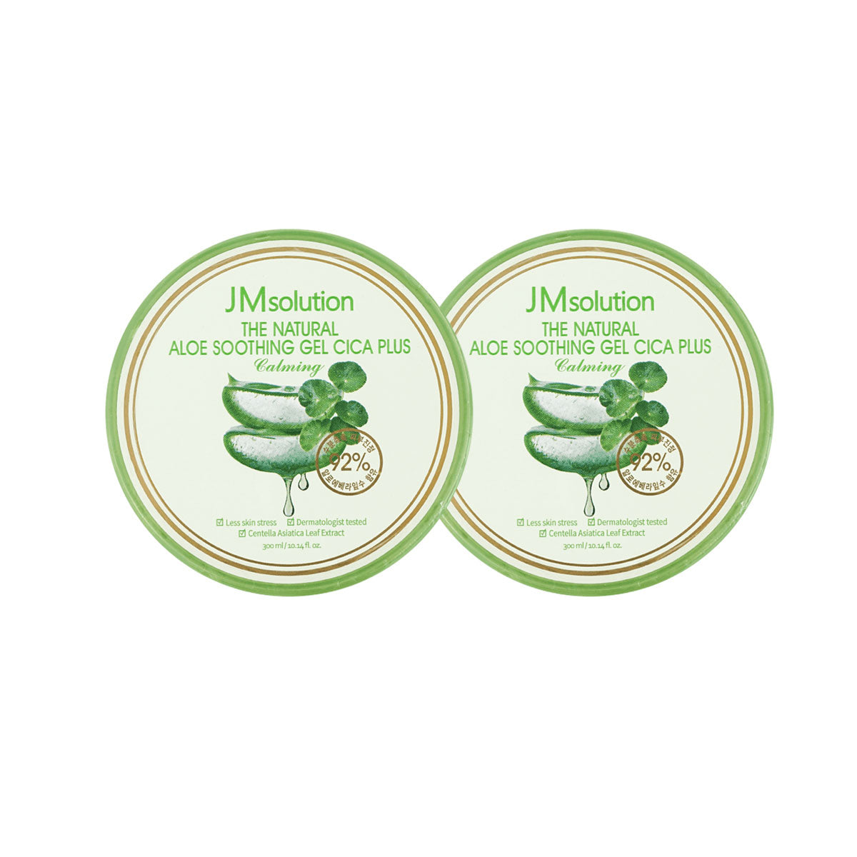 Get JM Solution The Natural Aloe Soothing Gel Cica Plus Calming 300ml*2 Delivered | Weee! Asian ...