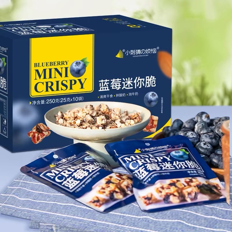 Get Daily Nutty blueberry mini-crunch Delivered | Weee! Asian Market