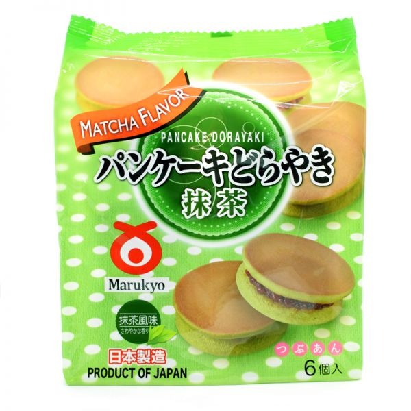 Get Marukyo Dorayaki Pancakes, Matcha Flavor 6 pc Delivered | Weee ...