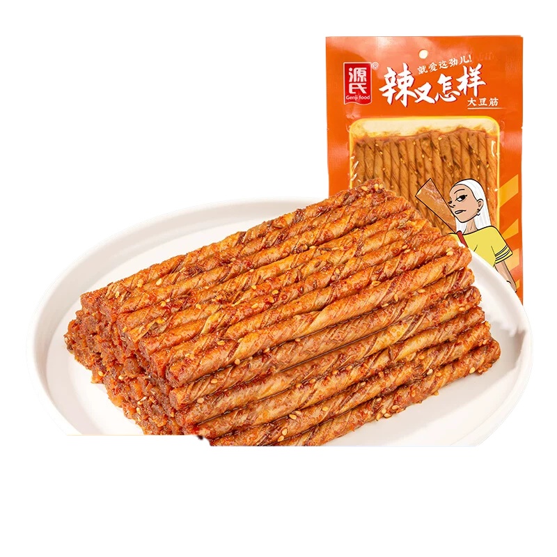 源氏大豆筋辣條麻辣小零食70g*1袋裝 - Weee!