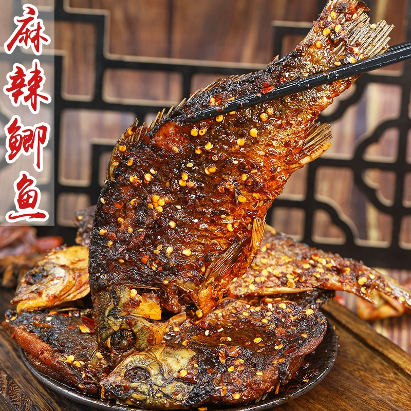 四川麻辣鲫鱼肉追剧下酒手撕1袋180g - Weee!