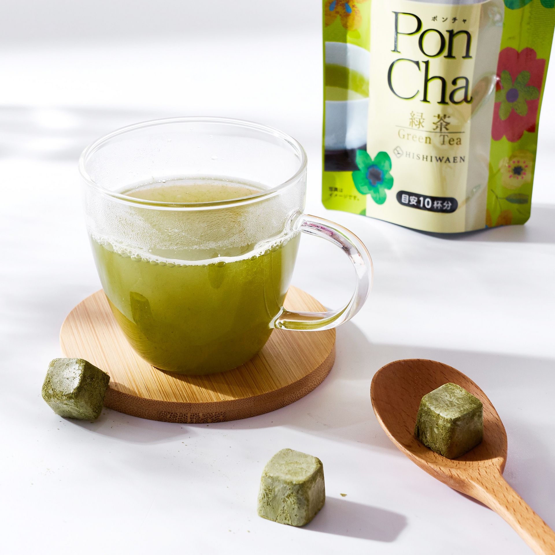 Get PonCha Green Tea Cubes Delivered | Weee! Asian Market